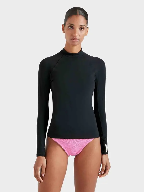 Hunza G Miley Upf 50+ Top - Black
