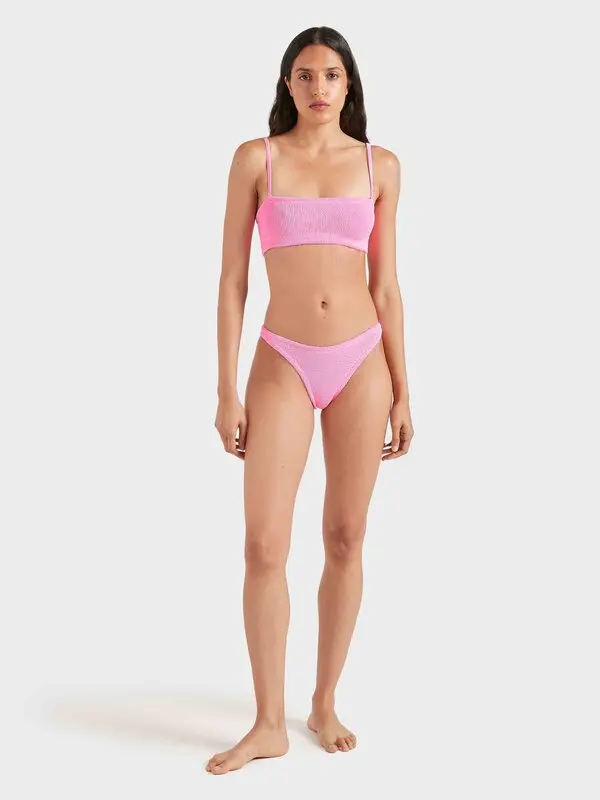 Hunza G Gigi Original Crinkle Bikini - Bubblegum
