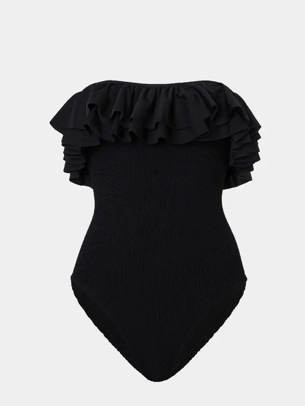 Hunza G Eloise Swim - Black