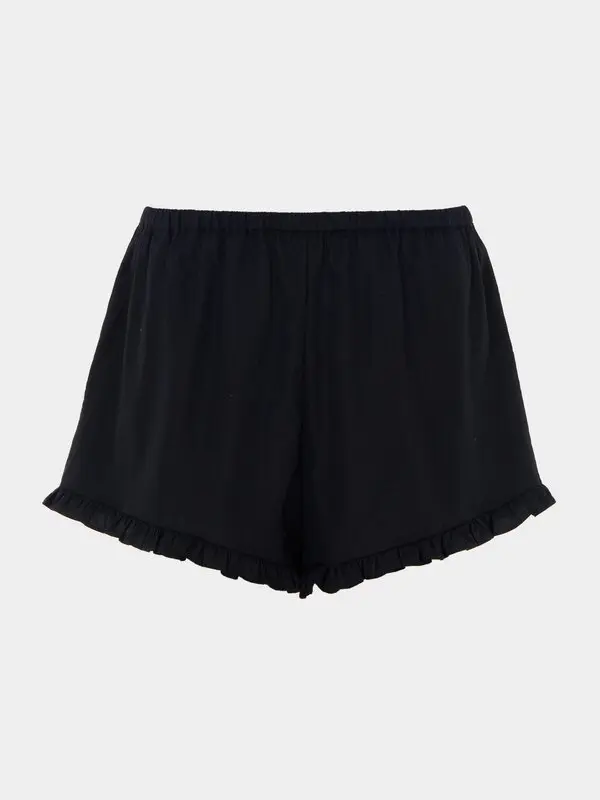 Hunza G Frill Mini Short