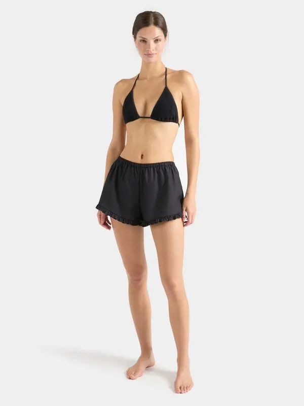 Hunza G Frill Mini Short