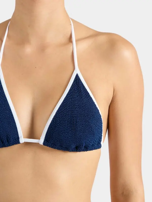 Hunza G Gina Contrast Trim Bikini