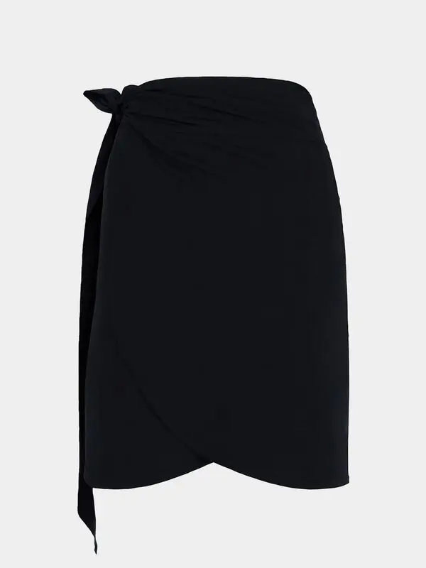Hunza G Short Sarong - Black