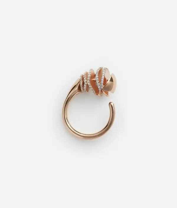 Bottega Veneta Drop Ring - White