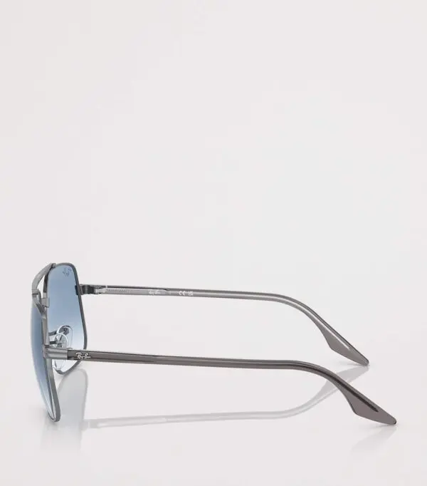 Ray-ban Metal Square Sunglasses