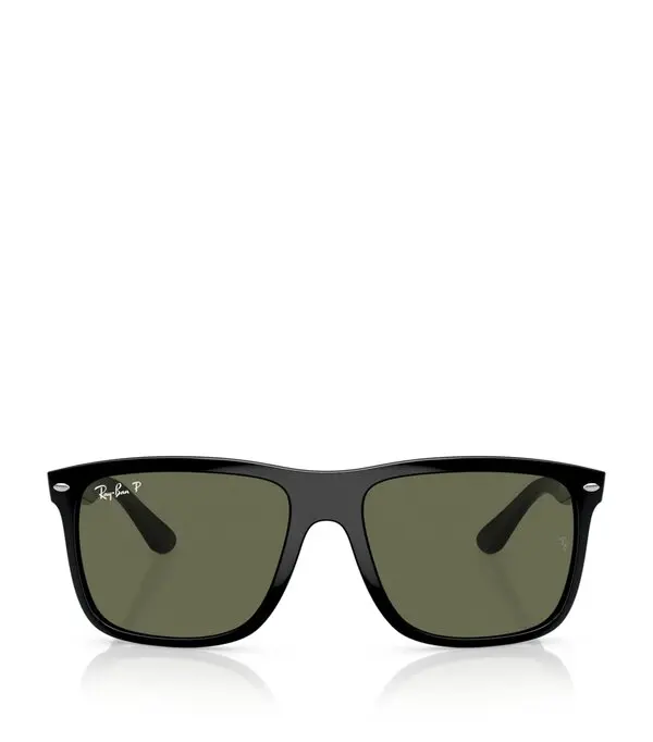 Ray-ban Two Boyfriend Square Sunglasses - Black