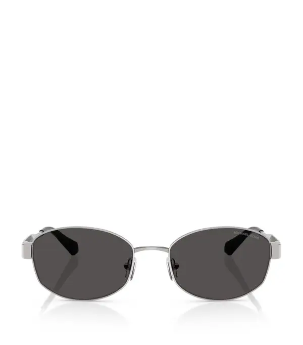 Michael Kors Monte Carlo Oval Sunglasses - Silver