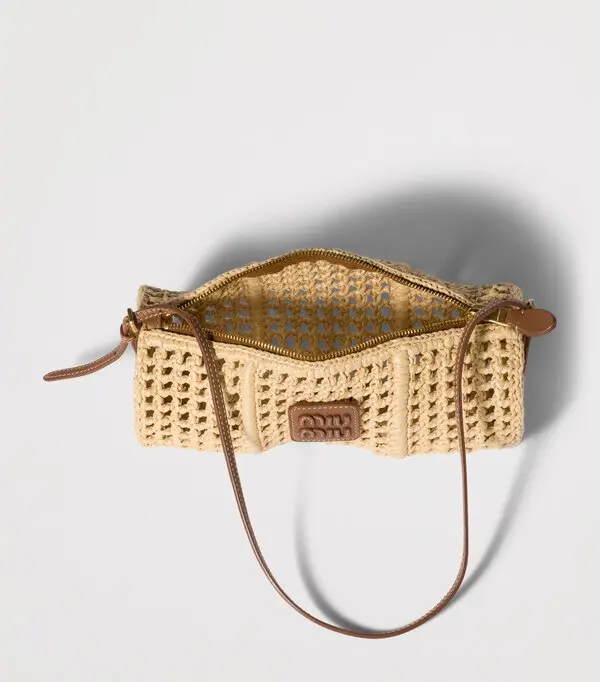 Miu Miu Crochet Mesh Pouch