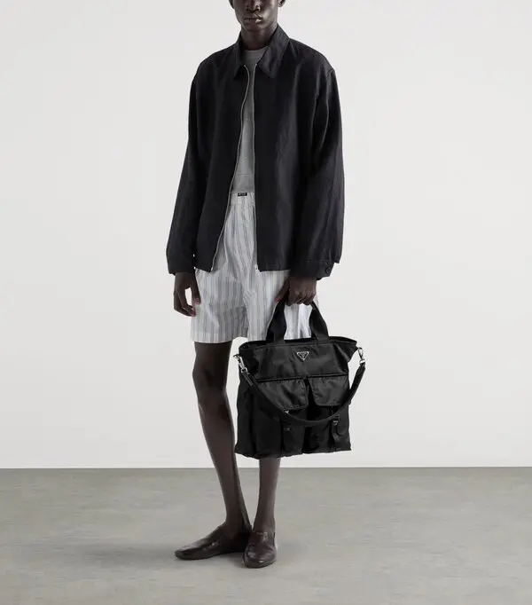 Prada Re-nylon Explore Tote Bag