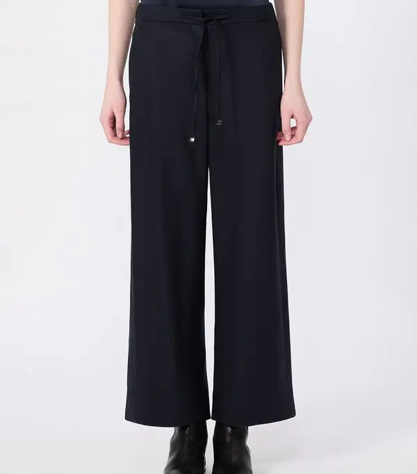 Max Mara Wool-blend Drawstring Trousers