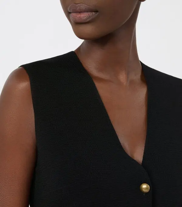 Max Mara Knitted Waistcoat