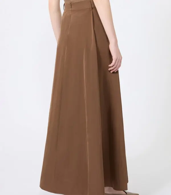 Max Mara Taffeta Maxi Skirt