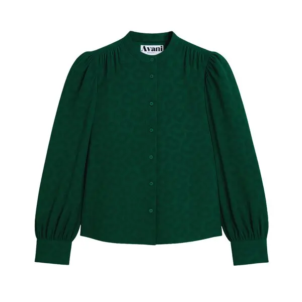 AVANI APPAREL Hortensia Blouse - Green