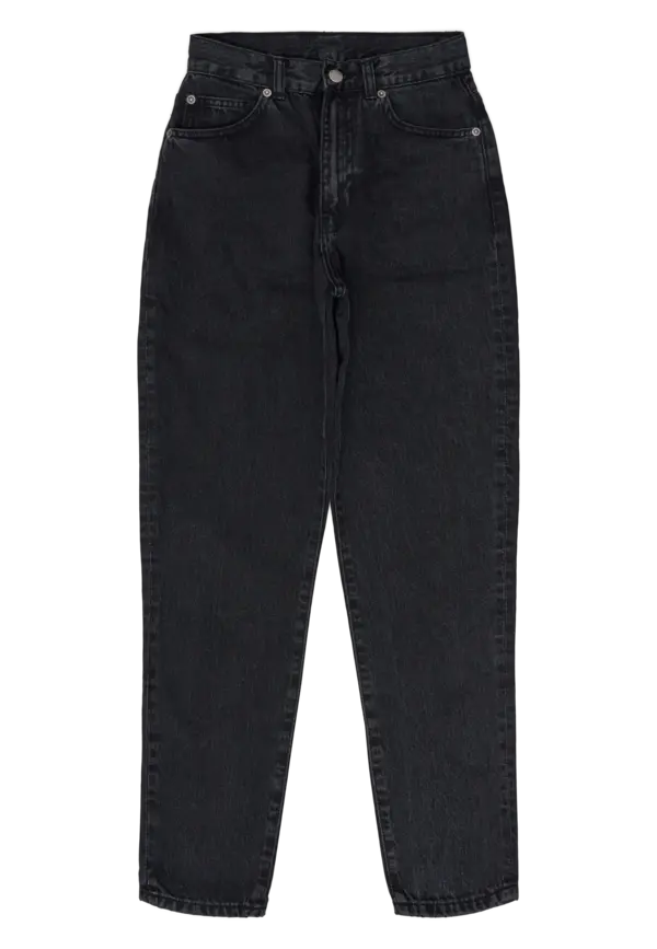 DR. DENIM Nora High Cropped Retro - Black