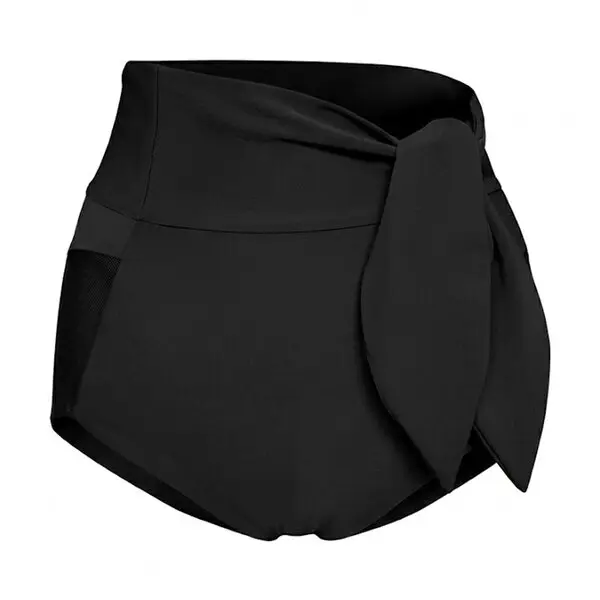 SEROTONE SWIM Low Cut Tie Bottoms - Black