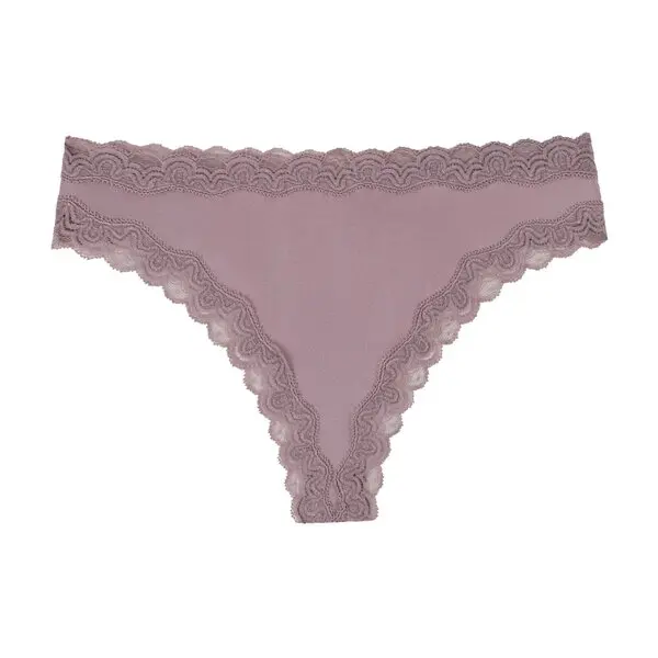 Uwila Warrior Soft Silk Thong Underwear – Nirvana - Purple