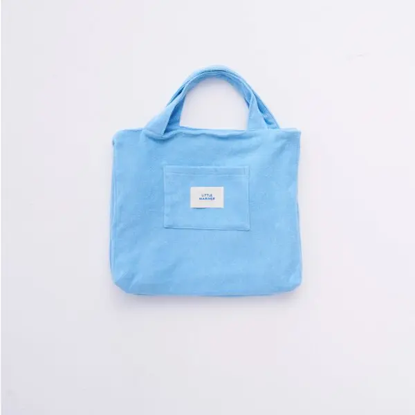 LITTLE MARINER Coastal Terry Bag - Blue