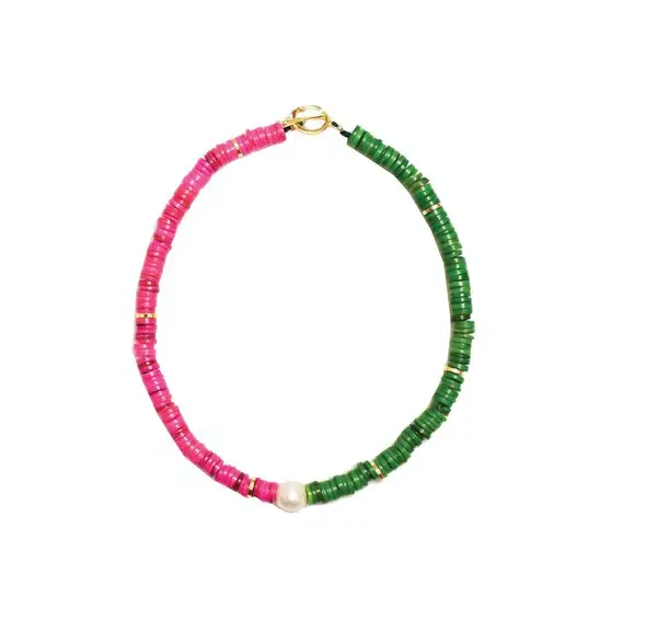 ADRIANA PAPPAS DESIGNS Watermelon Choker - Yellow