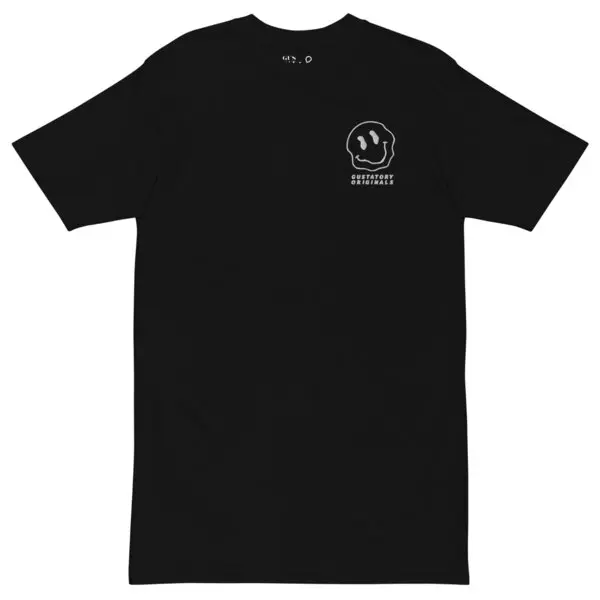 ANCHOR & CREW Gustatory Originals Have A Nice Day Heavy Cotton Embroidered T-shirt - Black