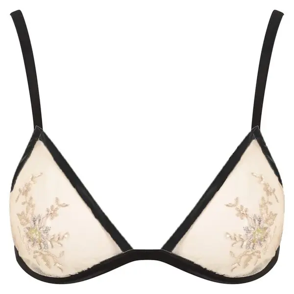 BELLE ET BON BON Serafina Noir Bra - Black