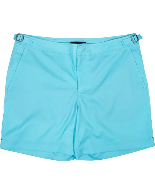 LORDS OF HARLECH Pool Oxford Swim Short Lagoon - Blue