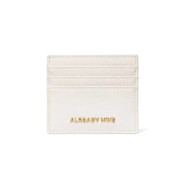 ALREADY MINE Neutrals Ecru Card Holder – Calm & Ease - Beige