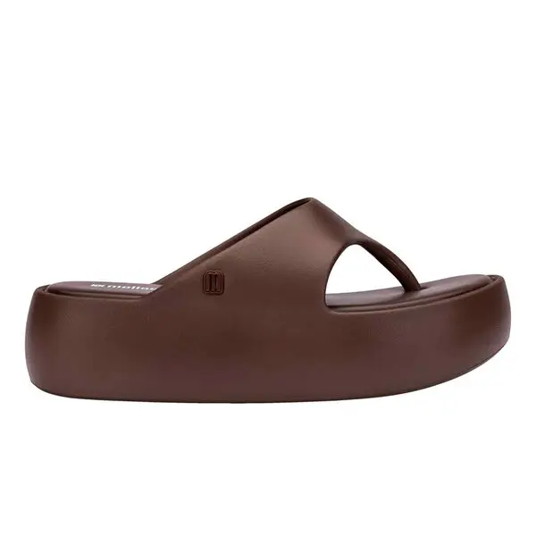 Melissa Free Platform Thong Bronze - Brown