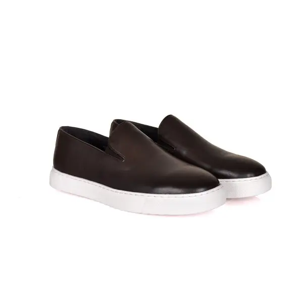 DAVID WEJ Bradford Smart Sneakers Coffee - Brown