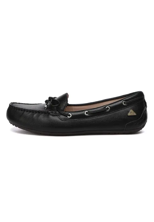 EVERAU AUSTRALIA Grebes Leather Loafers - Black