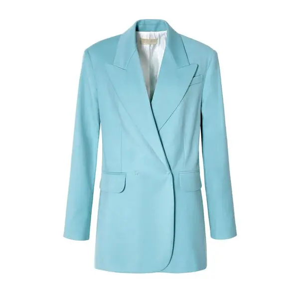 AGGI BY HALEWSKI Blair How Am I Oversized Blazer - Blue