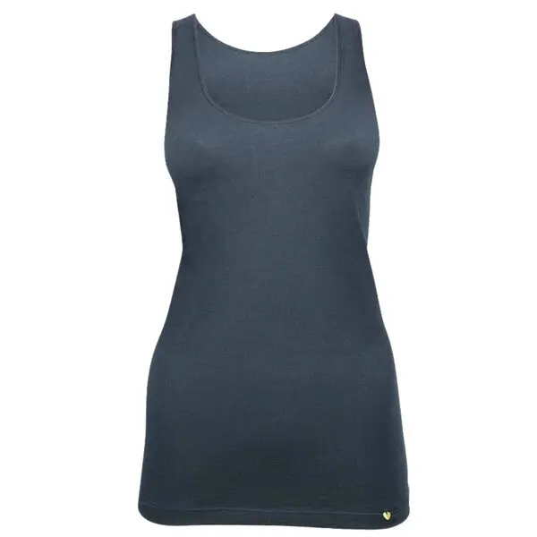 ZD ZERO DEFECTS Juno Tank Top Soy Fiber Luxurious Comfort Color Graphite - Grey