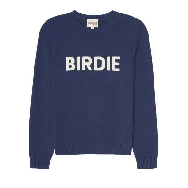 ELLSWORTH + IVEY Classic Crewneck Birdie - Blue