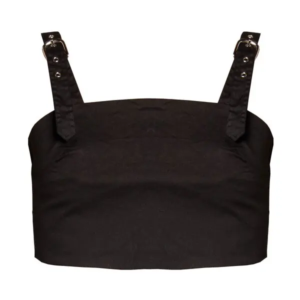 ETTIE Buckle Strap Crop Top