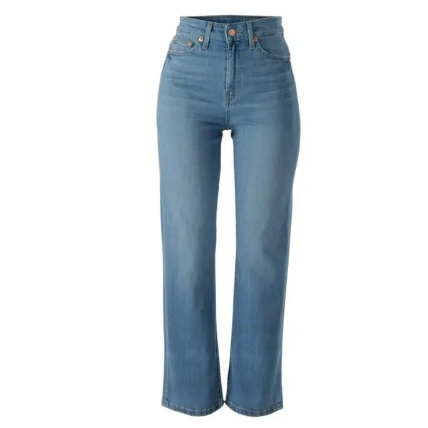 HER & GLORY Adele Straight Leg In Chelsea Sky - Blue