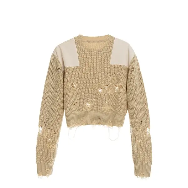 COME ON Military Sweater - Green