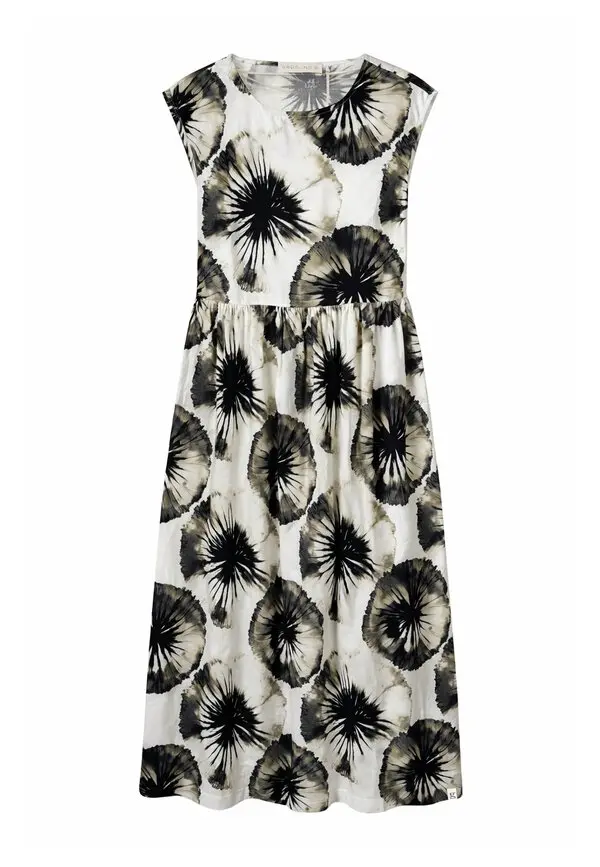 GROBUND Neutrals Mathilde Dress The One With Dandelion - Yellow