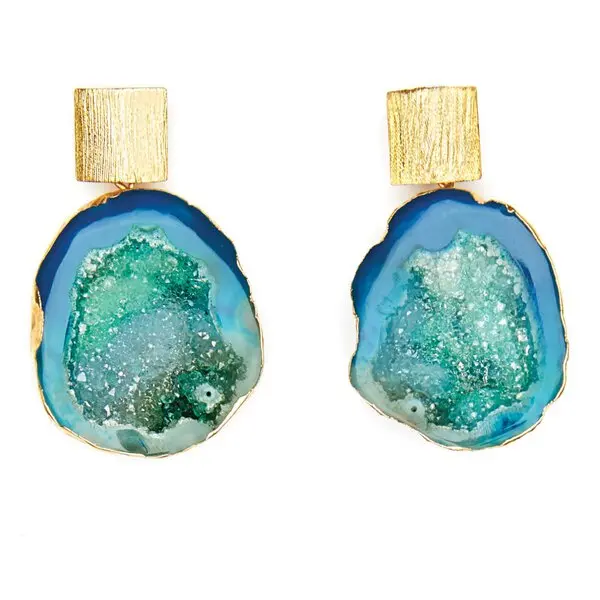 MAGPIE ROSE Rocks In The Sky Earrings - Blue