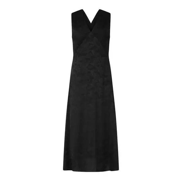 NUMBAT Ada Silk Jacquard Dress - Black