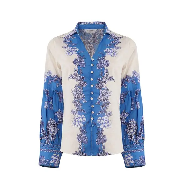 RAISHMA Serena Shirt - Blue