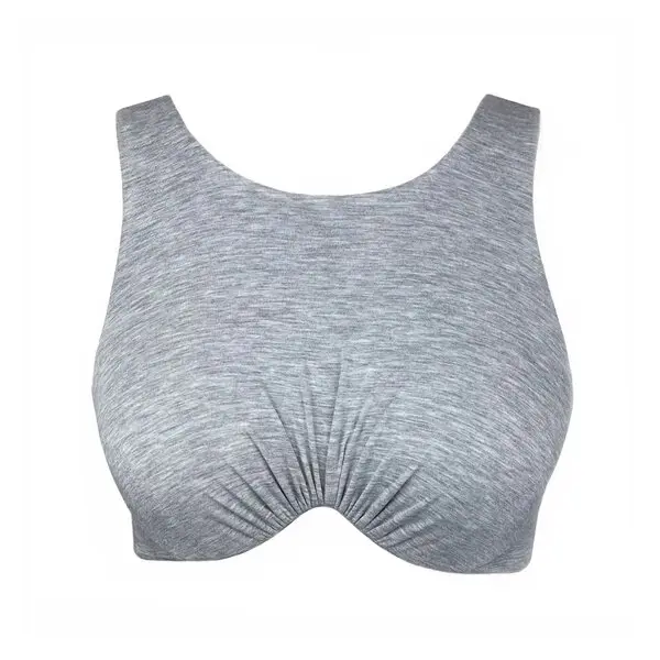 MONIQUE MORIN LINGERIE Core Wired Bra Top Fog - Grey