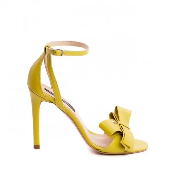 THE 5TH ELEMENT Elise Lime Sandals - Green