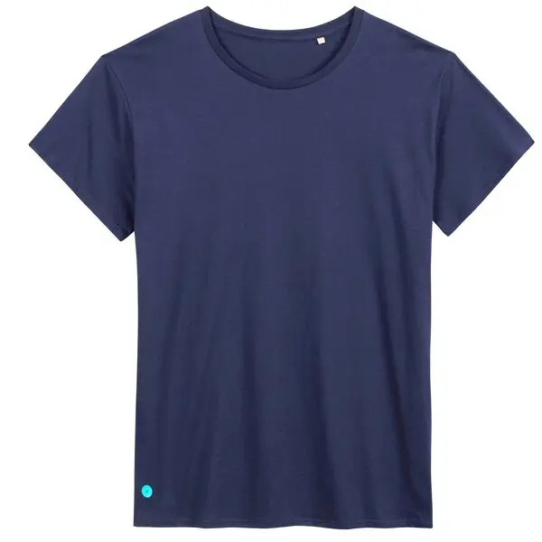 LOUNGERS Organic Cotton T-shirt - Blue