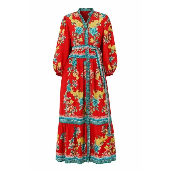 RAISHMA Tiffany Dress - Red