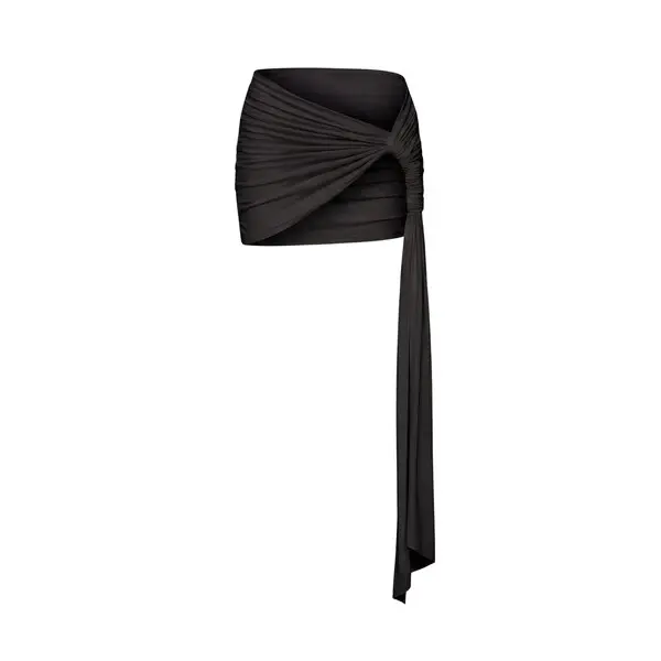 KHELA THE LABEL Call Me Later Skirt - Black
