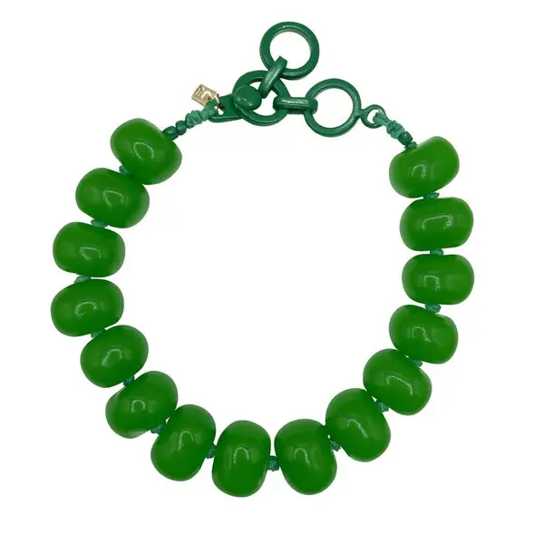MICHAEL NASH JEWELRY Vivienne Resin Necklace - Green