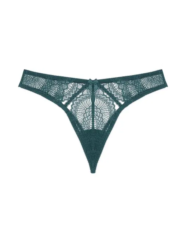 JOURNELLE Natalia String Thong Emerald - Green