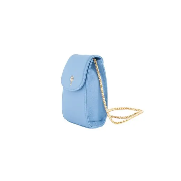 OTRERA Casey Leather Crossbody - Blue