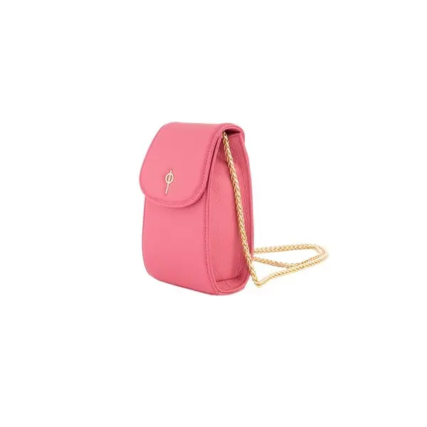 OTRERA Casey Leather Crossbody - Pink