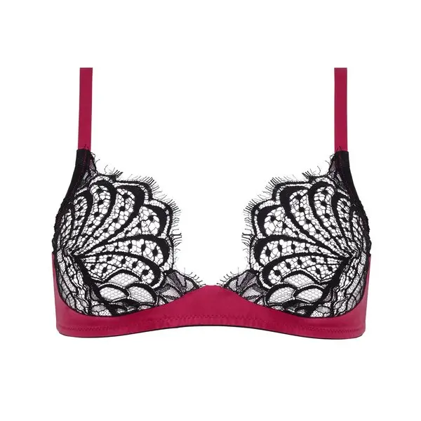 EMMA HARRIS Renée Raspberry Soft Bra - Yellow