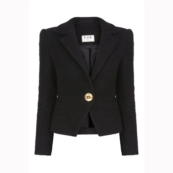 F.J.K BY FARAH KADHIMI Victoria The Tailored Jacket - Black